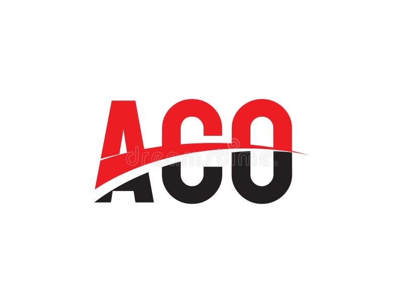 ACO Letter Initial Logo Design Vector Illustration Stock Vector ...