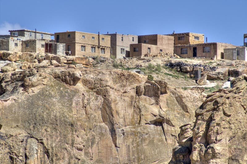 Acoma Sky City stock image. Image of ancient, tribe, home - 10981249