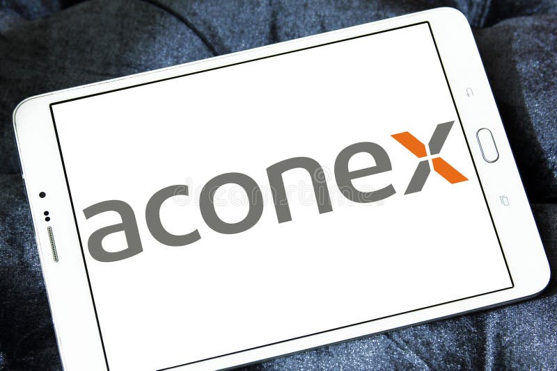Aconex company logo editorial stock image. Image of construction ...