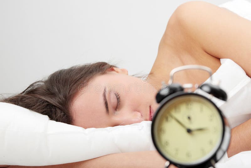 Acordar imagem de stock. Imagem de cama, tarde, descansar - 15593709