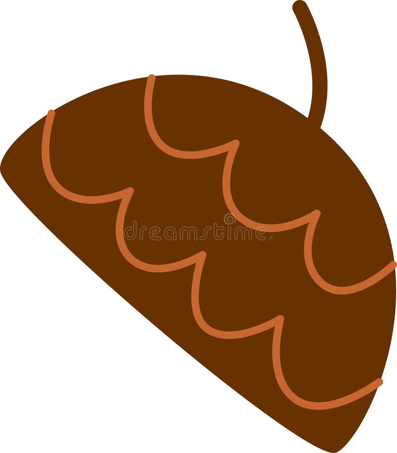 Acorn Cap Icon stock illustration. Illustration of forest - 330817214