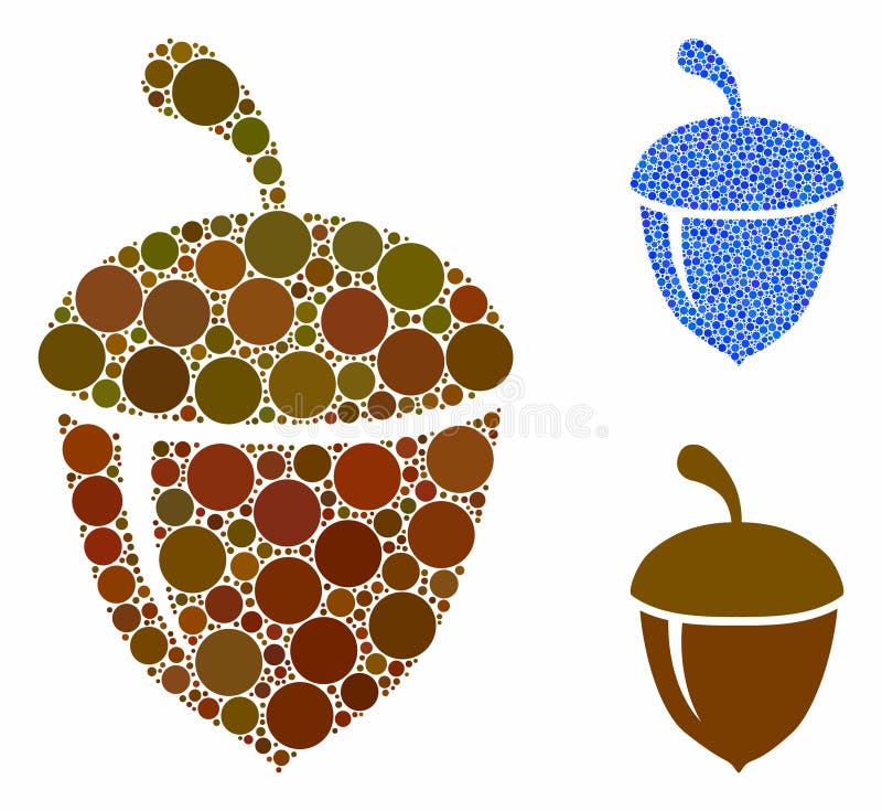 Acorn Collage Stock Illustrations – 220 Acorn Collage Stock ...