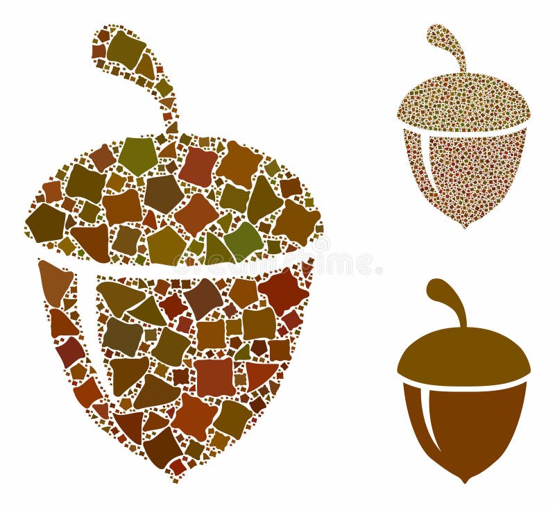 Acorn Collage Stock Illustrations – 192 Acorn Collage Stock ...