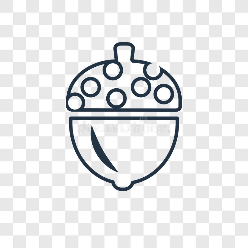 Acorn Transparent Background Stock Illustrations – 326 Acorn ...