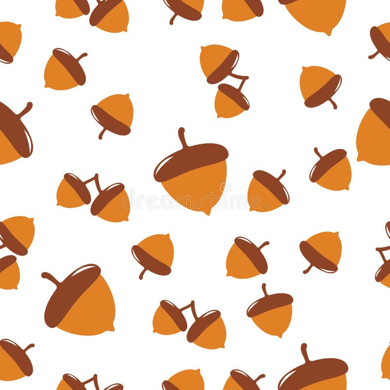 Abstract acorn pattern stock illustration. Illustration of nature ...