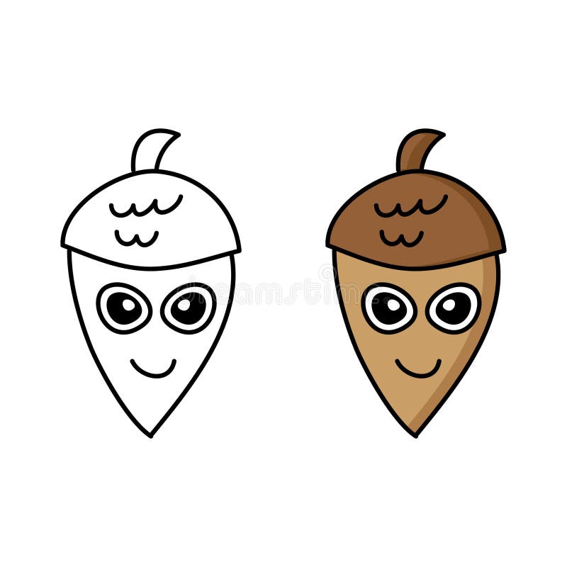 Acorn 9 stock vector. Illustration of doodle, mascot - 323929345 Acorn 9 stock vector. Illustration of doodle, mascot - 323929345