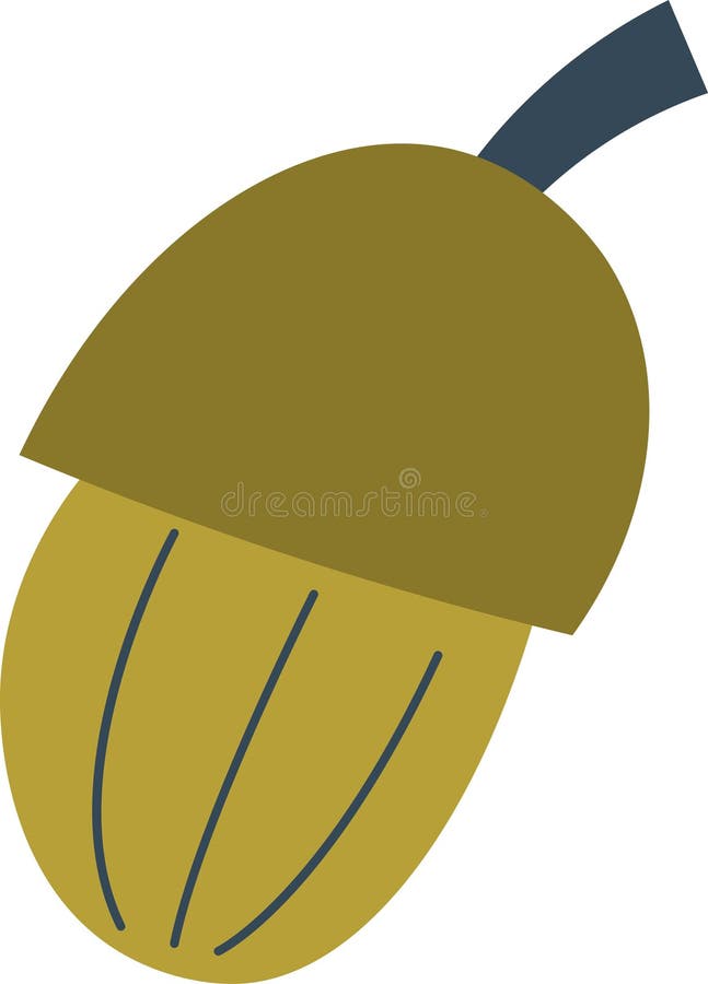 Acorn Tree Plant stock vector. Illustration of natural - 312405445