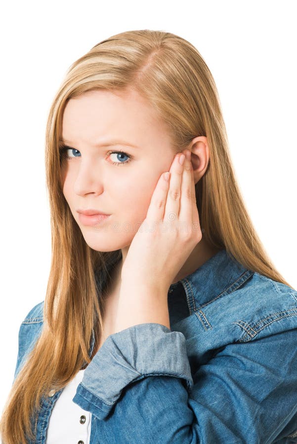 Acouphène image stock. Image du surdité, douleur, docteur - 37713677