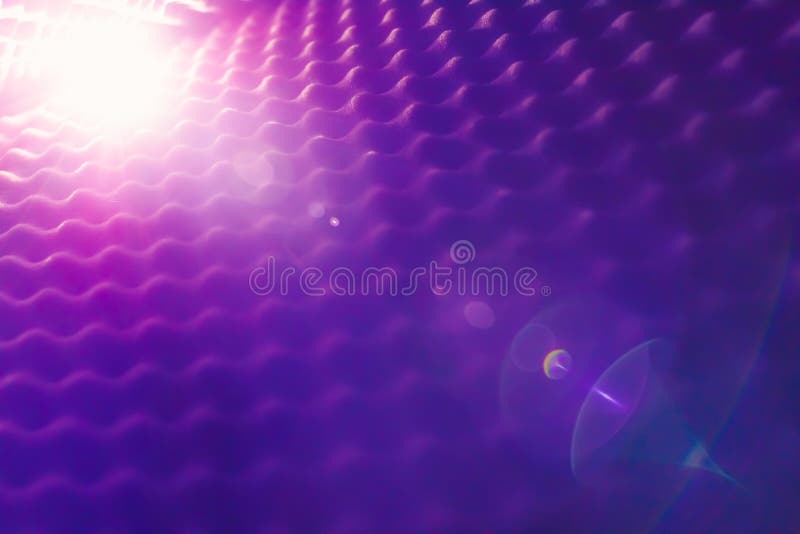 Acoustic Foam Abstract Background with Glow Light Stock Photo - Image ...