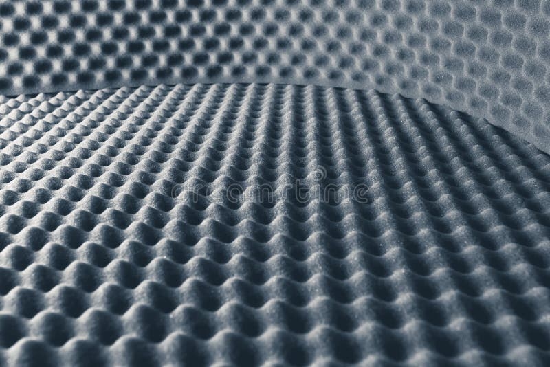Acoustic Foam Abstract Grey Background Stock Photo - Image of gray ...