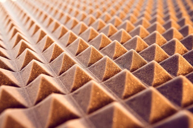 Acoustic Foam Panel Background Stock Image - Image of mastering, audio ...