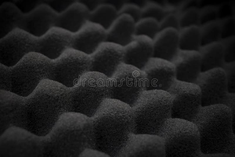 Acoustic Foam Structure, Soft Focus Close Up, Abstract Backdrop Stock ...