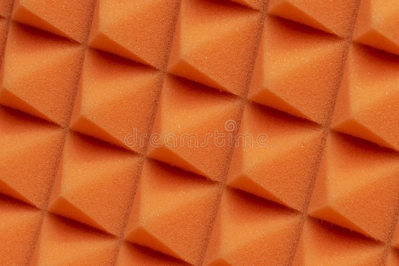 Acoustic Foam Texture. Wall Soundproofing Insulation Panel Stock Photo ...