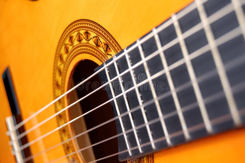Acoustic Guitar stock image. Image of instrument, wood - 185555