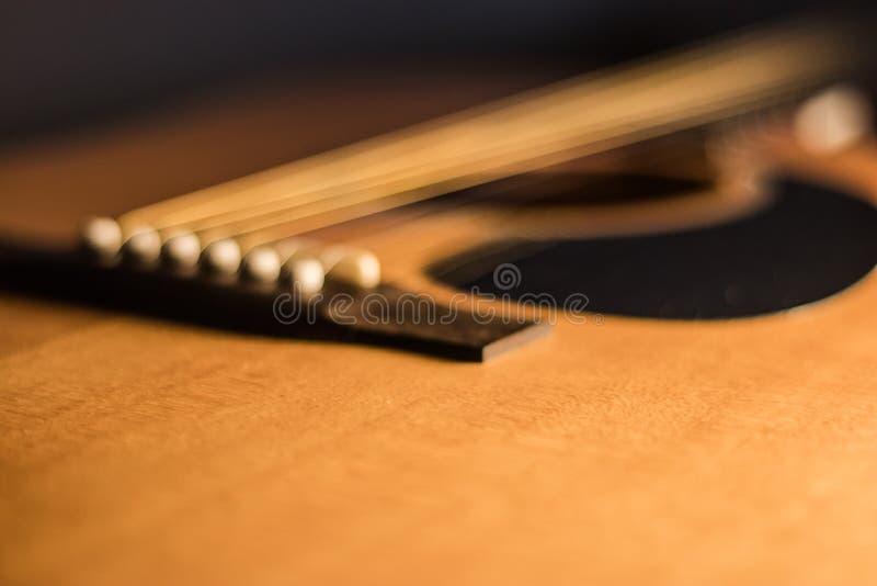 An Acoustic Guitar Background Abstract Stock Photo - Image of glow ...