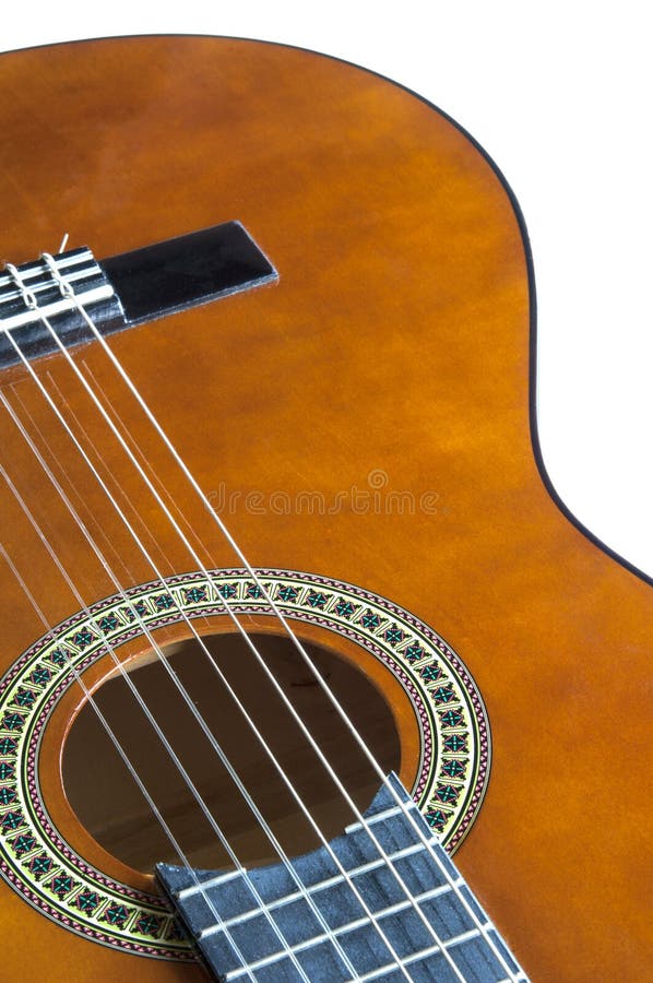 Acoustic guitar close up stock photo. Image of acoustic - 23540946