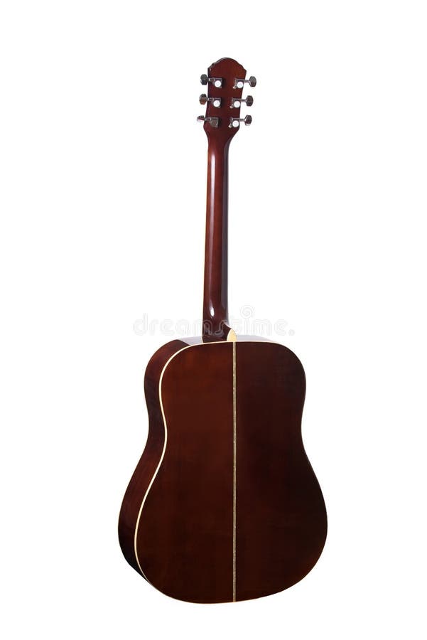 Back View Acoustic Guitar Wood Stock Photos - Free & Royalty-Free Stock ...