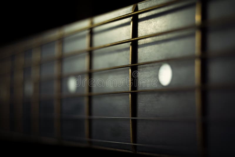 Acoustic Guitar Strings Background Stock Image - Image of object ...