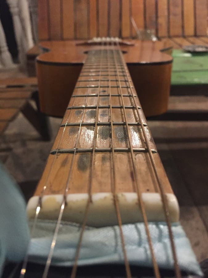 Acoustic guitar stock image. Image of acoustic, guitar - 285836903