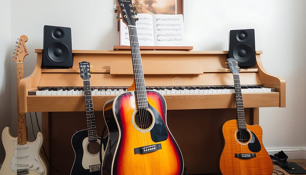 Acoustic Guitars Musical Instruments, Music Studio and String ...