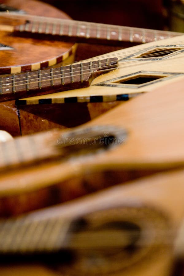 Acoustic rustic guitar stock image. Image of timber, renaissance - 11780557