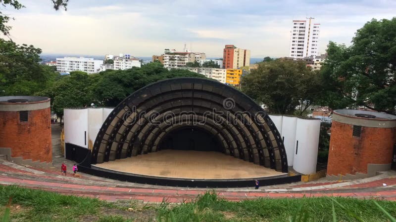 Acoustic Shell for Use of Classical Music in the Park Stock Video ...