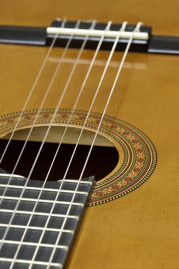 Acoustic six string guitar stock photo. Image of machine - 42479522