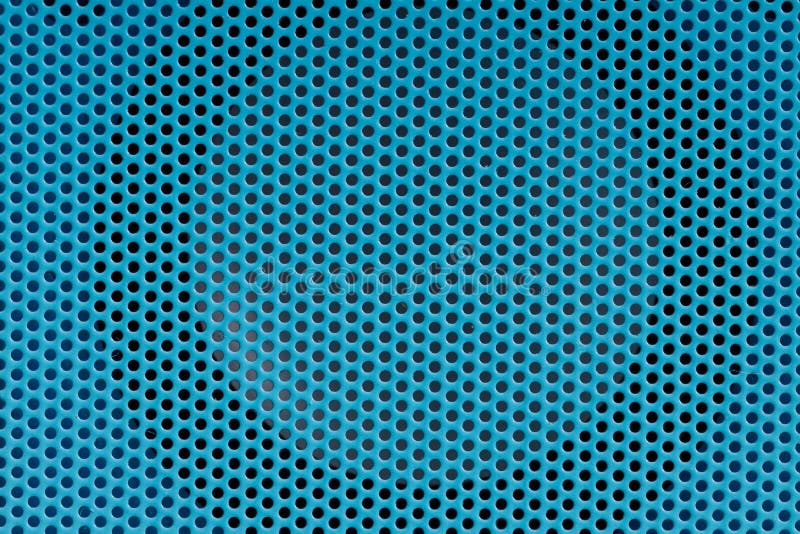 Acoustic Speaker with Blue Mesh. Background for Design Stock Photo ...