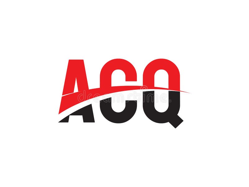ACQ Letter Initial Logo Design Vector Illustration Stock Vector ...