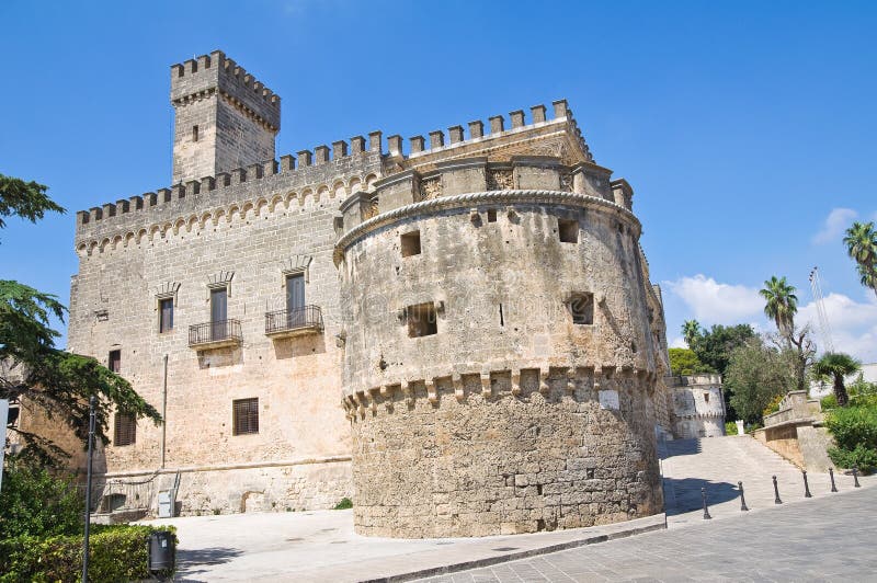 Acquaviva Castle. Nardo. Puglia. Italy Stock Photo - Image of ...