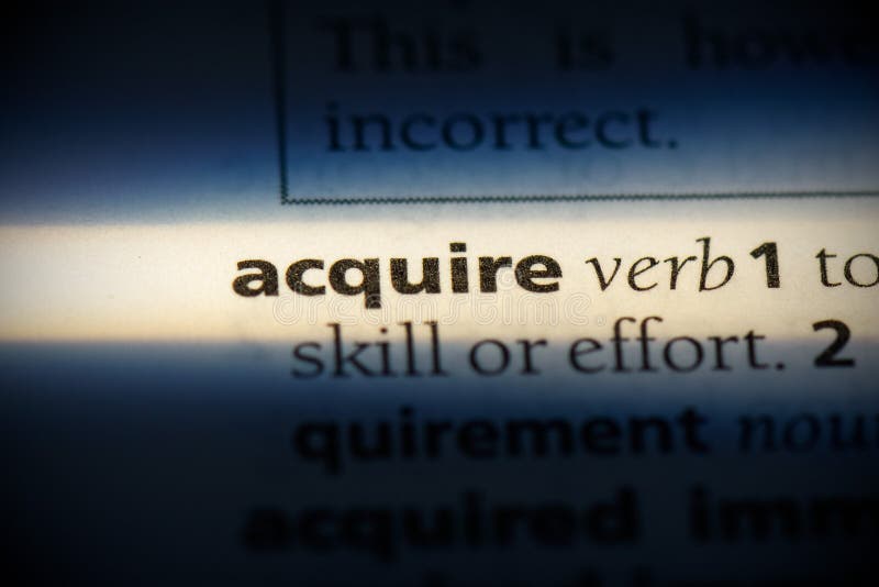 Acquire stock photo. Image of learn, thesaurus, detail - 161577980