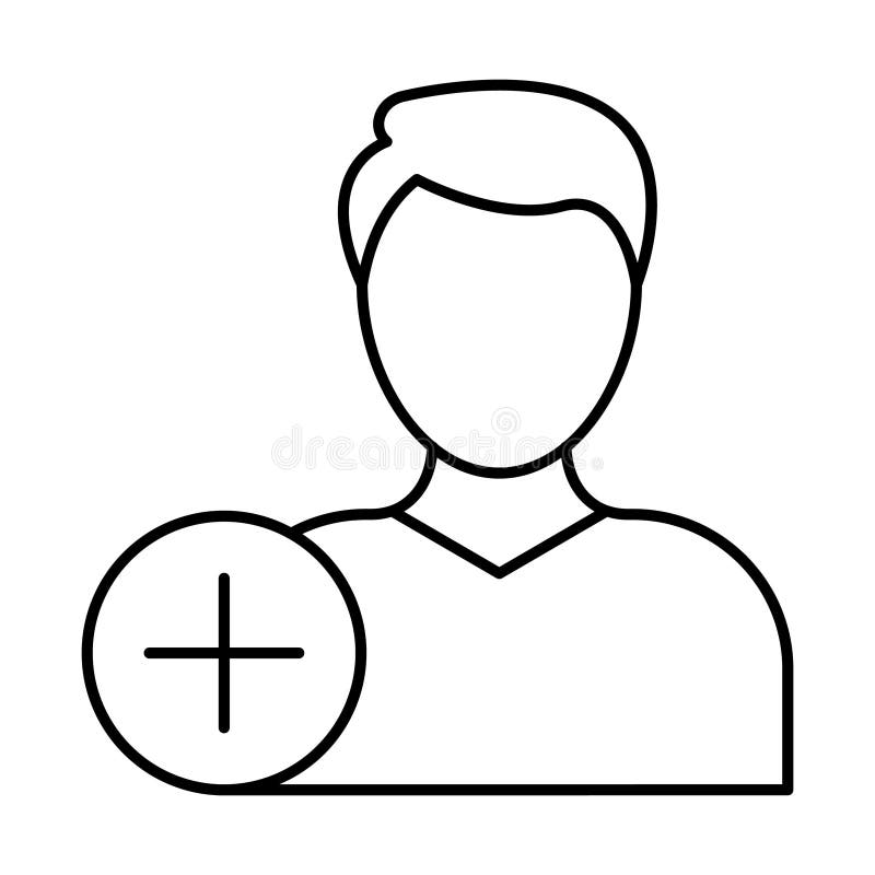 Add Person Icon Stock Illustrations – 5,649 Add Person Icon Stock ...