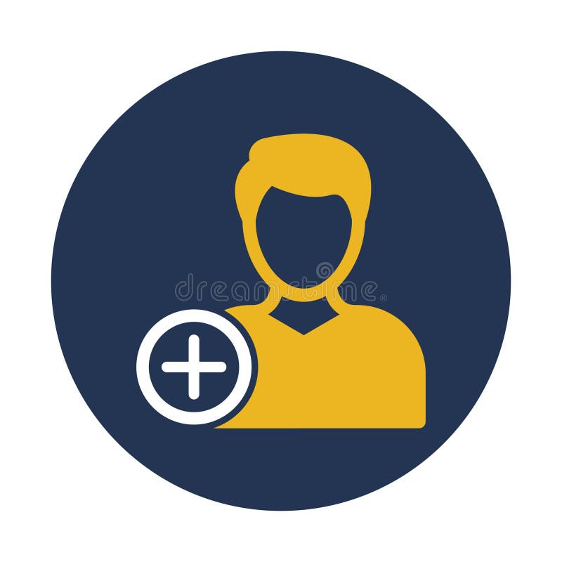 Add Person Icon Stock Illustrations – 5,649 Add Person Icon Stock ...
