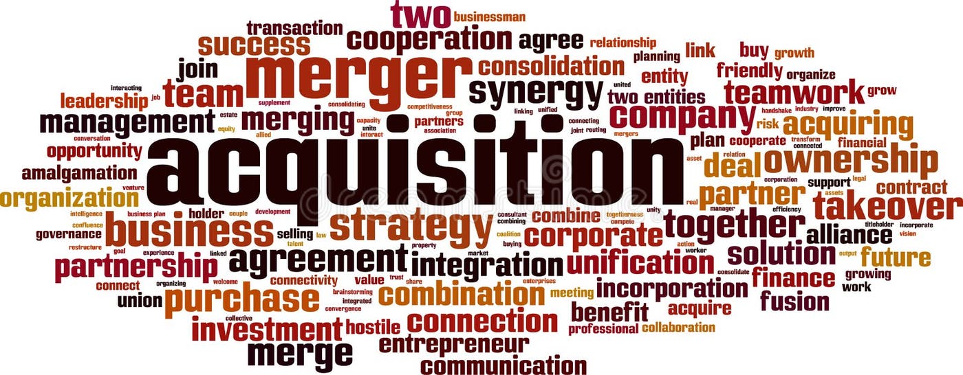Merger Acquisition Word Cloud Stock Illustrations – 38 Merger ...