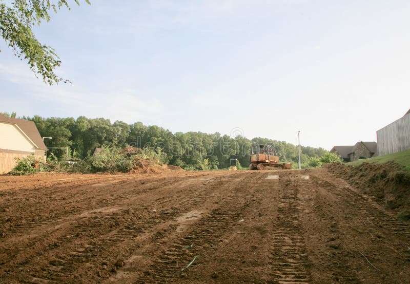 Acre Land Grading stock photo. Image of land, structure - 100069168