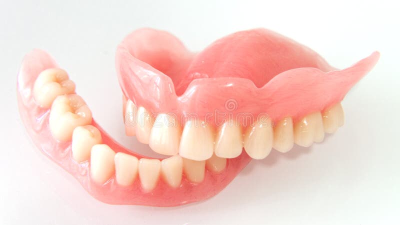 Dentures stock photo. Image of dental, prosthetic, mouth - 21382628