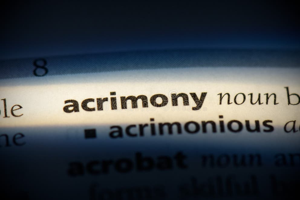 Acrimony stock photo. Image of idea, dictionary, acrimony - 161577800