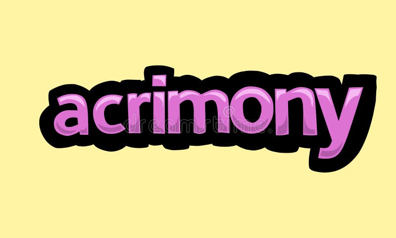 Acrimony Stock Illustrations – 34 Acrimony Stock Illustrations, Vectors ...