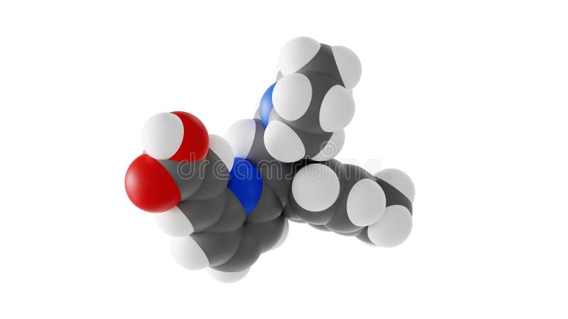 Acrivastine Molecule Stock Illustrations – 5 Acrivastine Molecule Stock ...