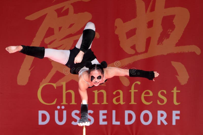 Acrobat of the Chinese State Circus. Editorial Photo - Image of ...