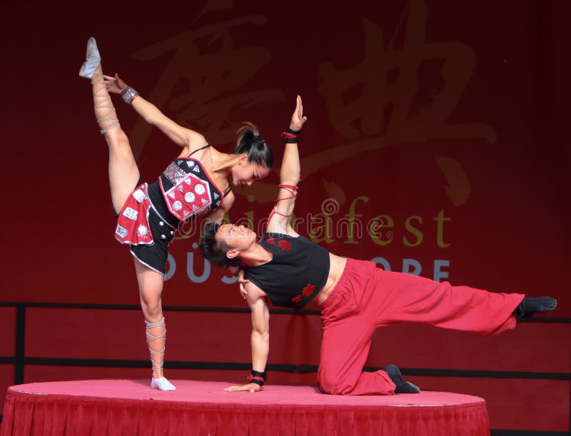 Acrobat of the Chinese State Circus. Editorial Photo - Image of ...