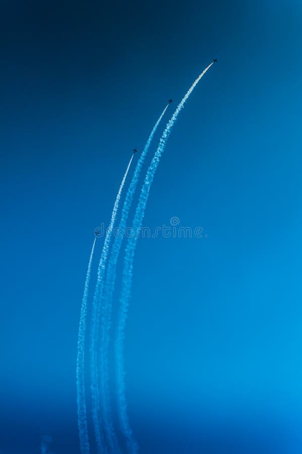 Acrobat Plane Looping in Turbo Fly on the Sky Stock Image - Image of ...