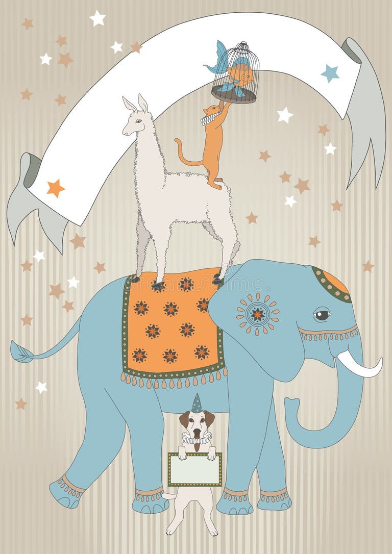 Acrobatic Animals Stock Illustrations – 432 Acrobatic Animals Stock ...