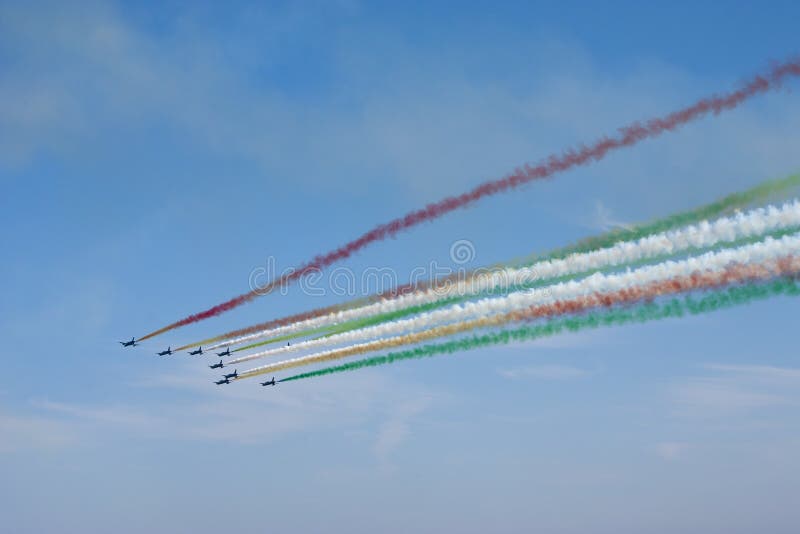 Acrobatic fighter stock image. Image of patriotism, courage - 25346871