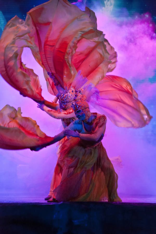 Acrobatic Performance in Guilin, China Editorial Photo - Image of ...