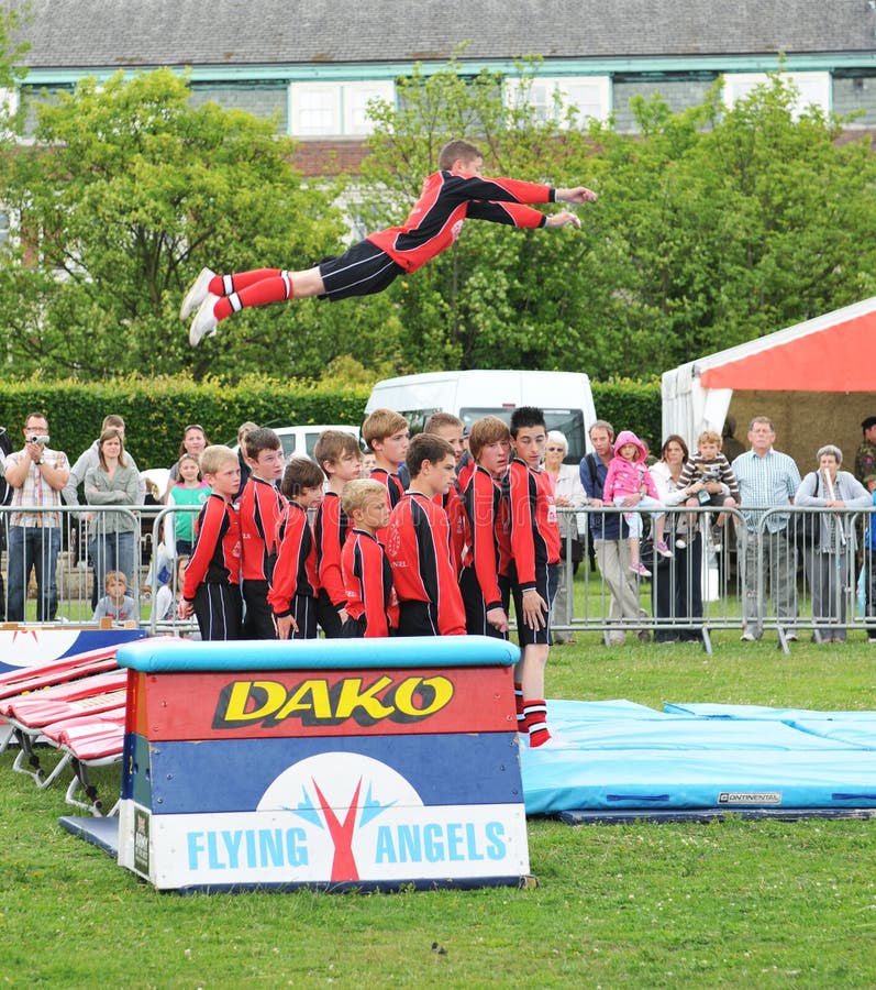 Acrobatics editorial stock image. Image of gymnastics - 20046369