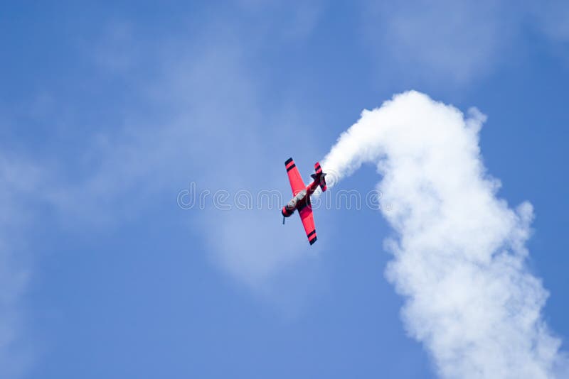 Acrobatics Plane stock image. Image of pilot, acrobatic - 2465795