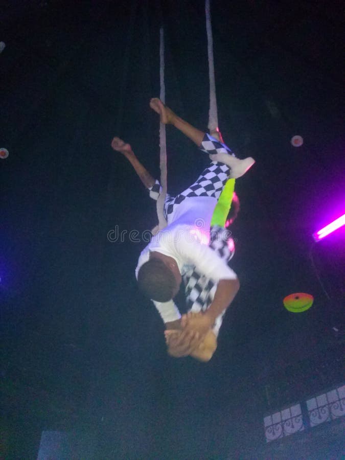 Acrobatics editorial photography. Image of white, event - 92108897