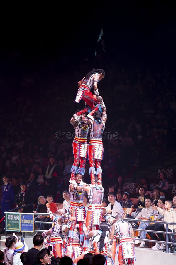 Chimelong International Circus, Guangzhou, Guangdong, China Editorial ...