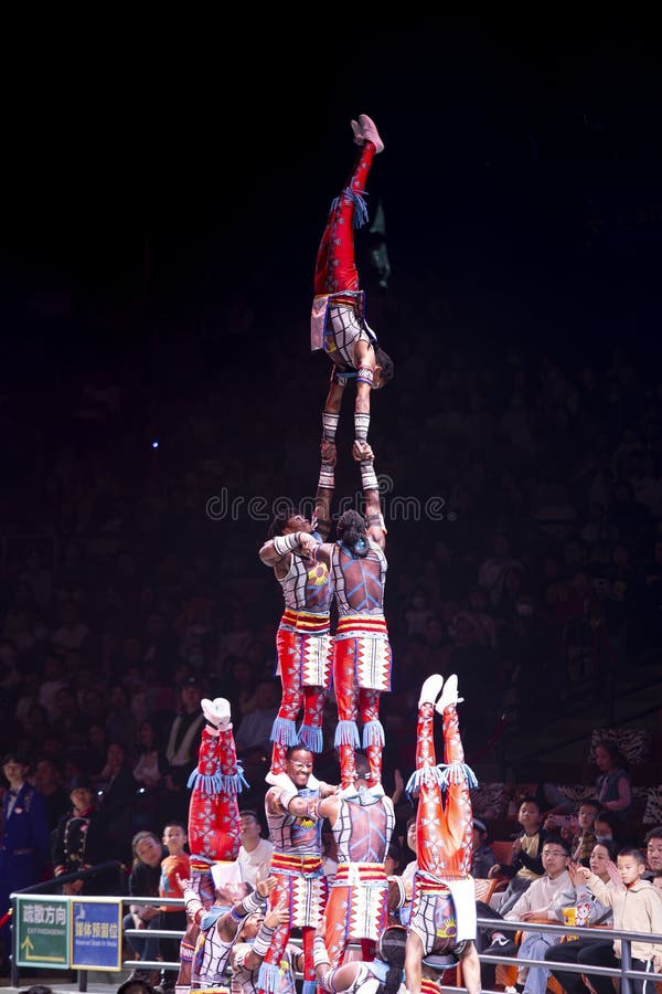 Chimelong International Circus, Guangzhou, Guangdong, China Editorial ...